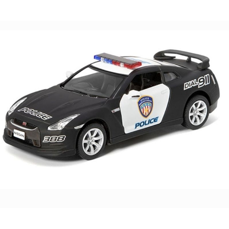 Jual Kinsmart 2009 Nissan GT-R R35 (Police) | Shopee Indonesia