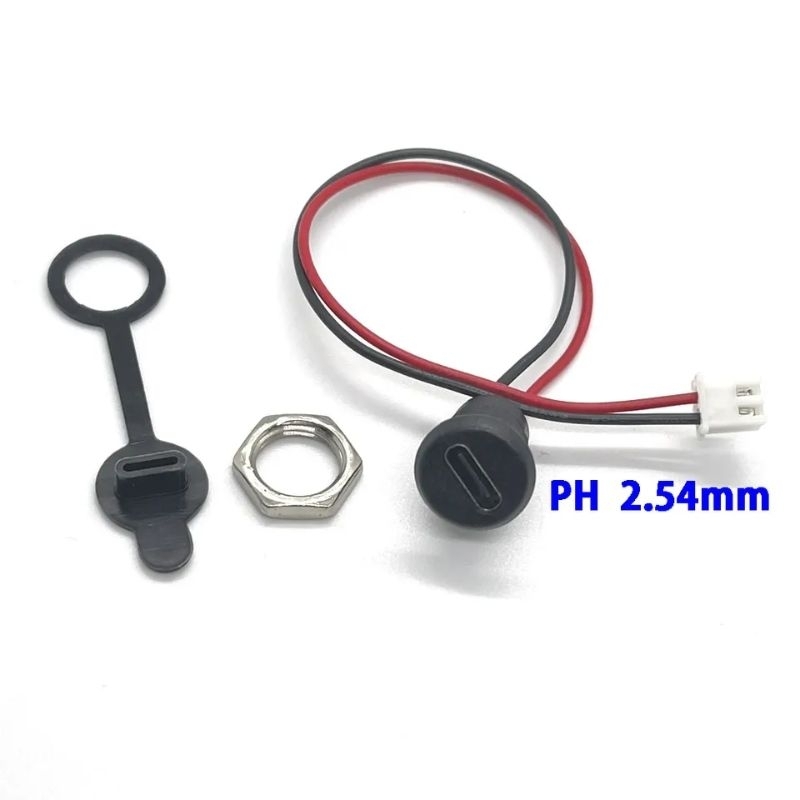 Jual Soket 2pin USB-C konektor PH 2.0mm (baca deskripsi) | Shopee Indonesia