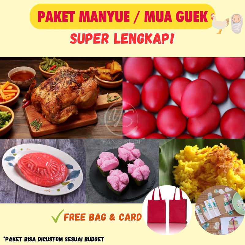 Jual PAKET AYAM MANYUE / MUA GUEK -MAN YUE | MANYEK BABY 1 BULAN / BABY ...