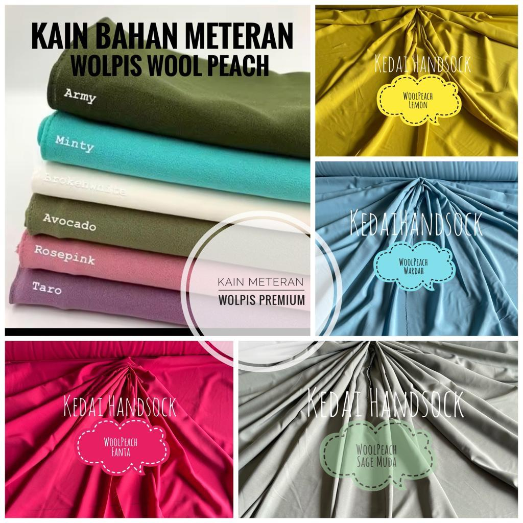 Jual Kain Wolfis Premium / Kain Wolpeach Original Grade A Super ...