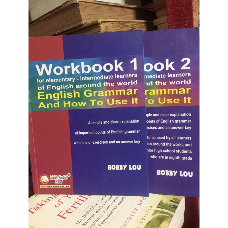 Jual WORKBOOK 1,2 English grammar and how to use it | Shopee Indonesia