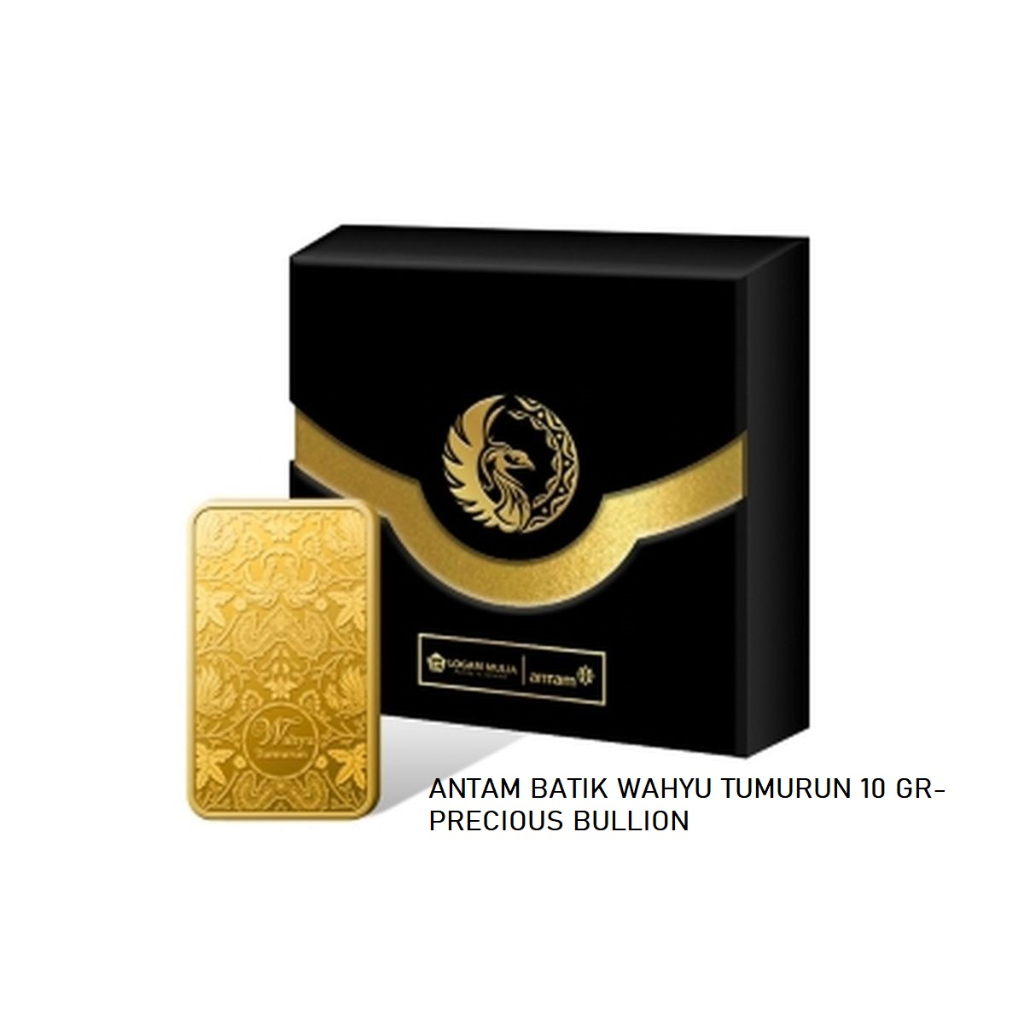 Jual Logam Mulia Antam Batik Wahyu Tumurun 10 gram | Shopee Indonesia