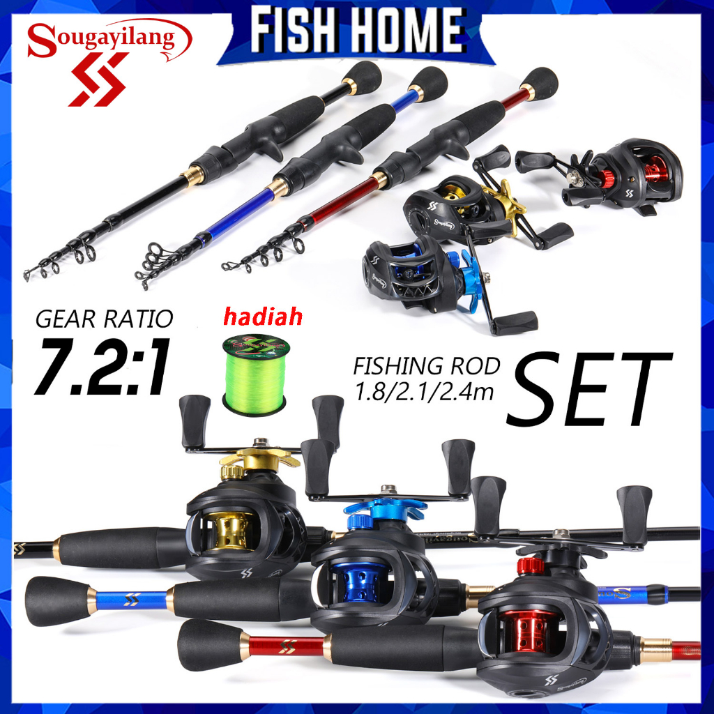 Jual Sougayiang Set memancing Pancing serat karbon dan set kombinasi ...