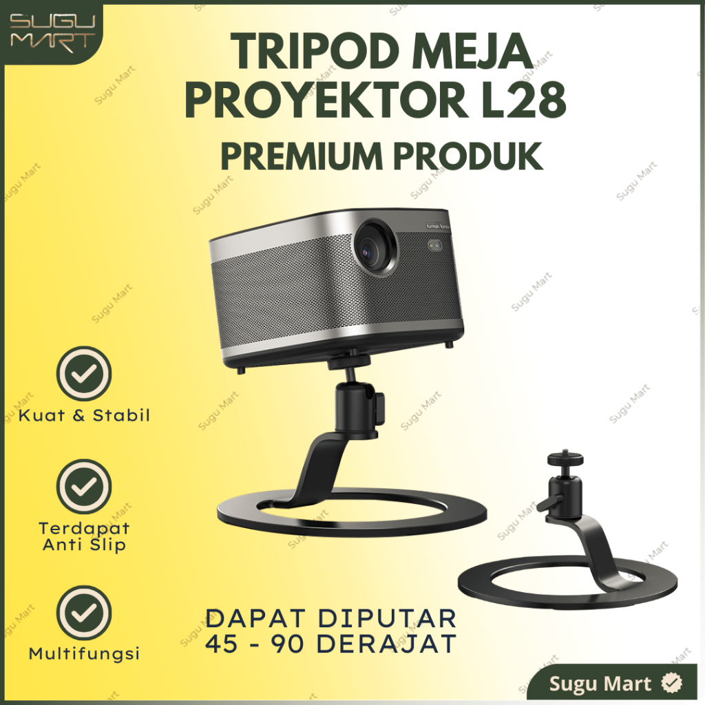 Jual Tripod Meja Projector Mini | Stand Meja Proyektor Mini | Meja ...