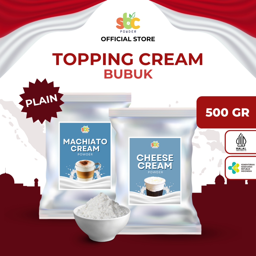 Jual SBC - PREMIUM Cream 1Kg / Cream Keju / Cheese Tea Cream / Cheese ...