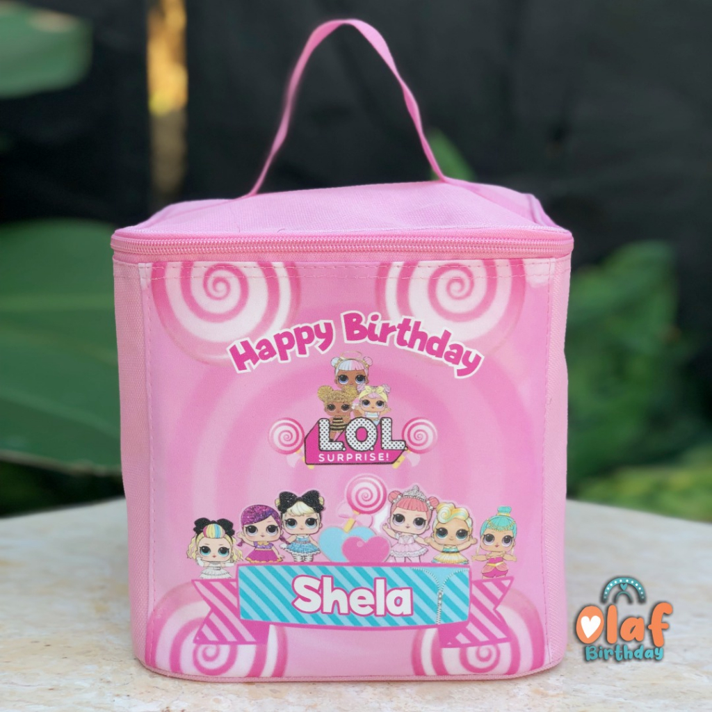 Jual Cuby Bag Tas Ulang Tahun Anak Premium Tas Kubus Ultah Birthday ...