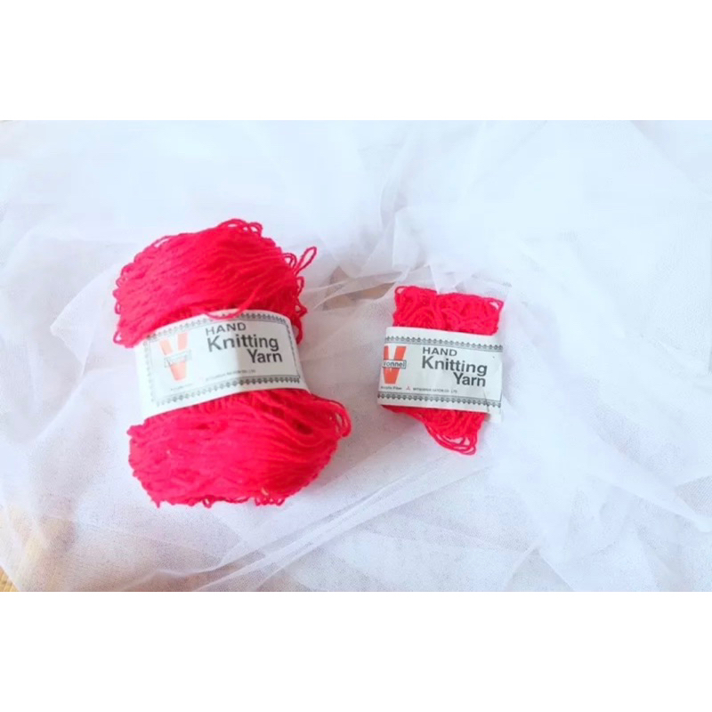 Jual BENANG WOL MERAH / KNIT / (ANG) | Shopee Indonesia