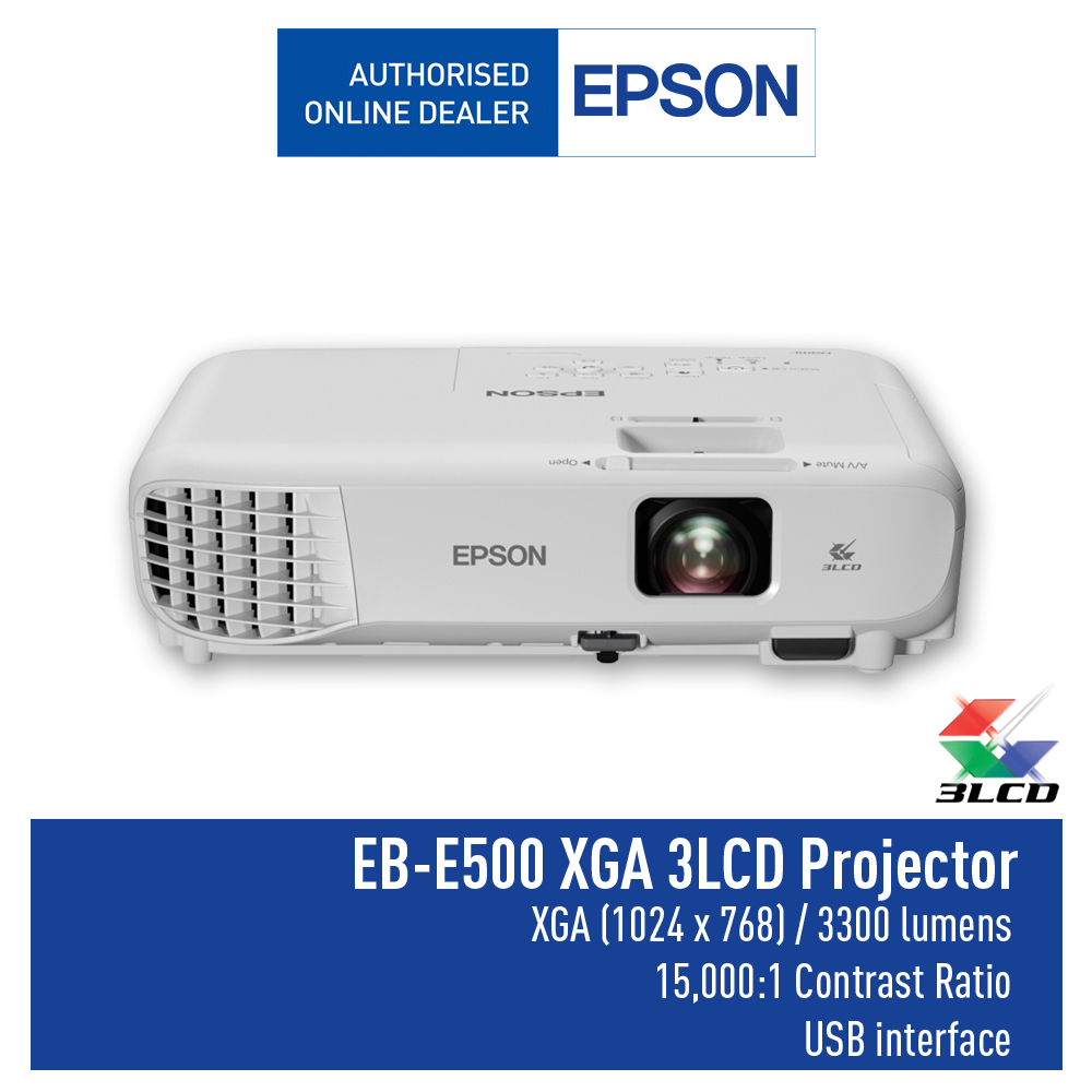 Jual Epson EB-E500 XGA 3LCD Projector | Shopee Indonesia