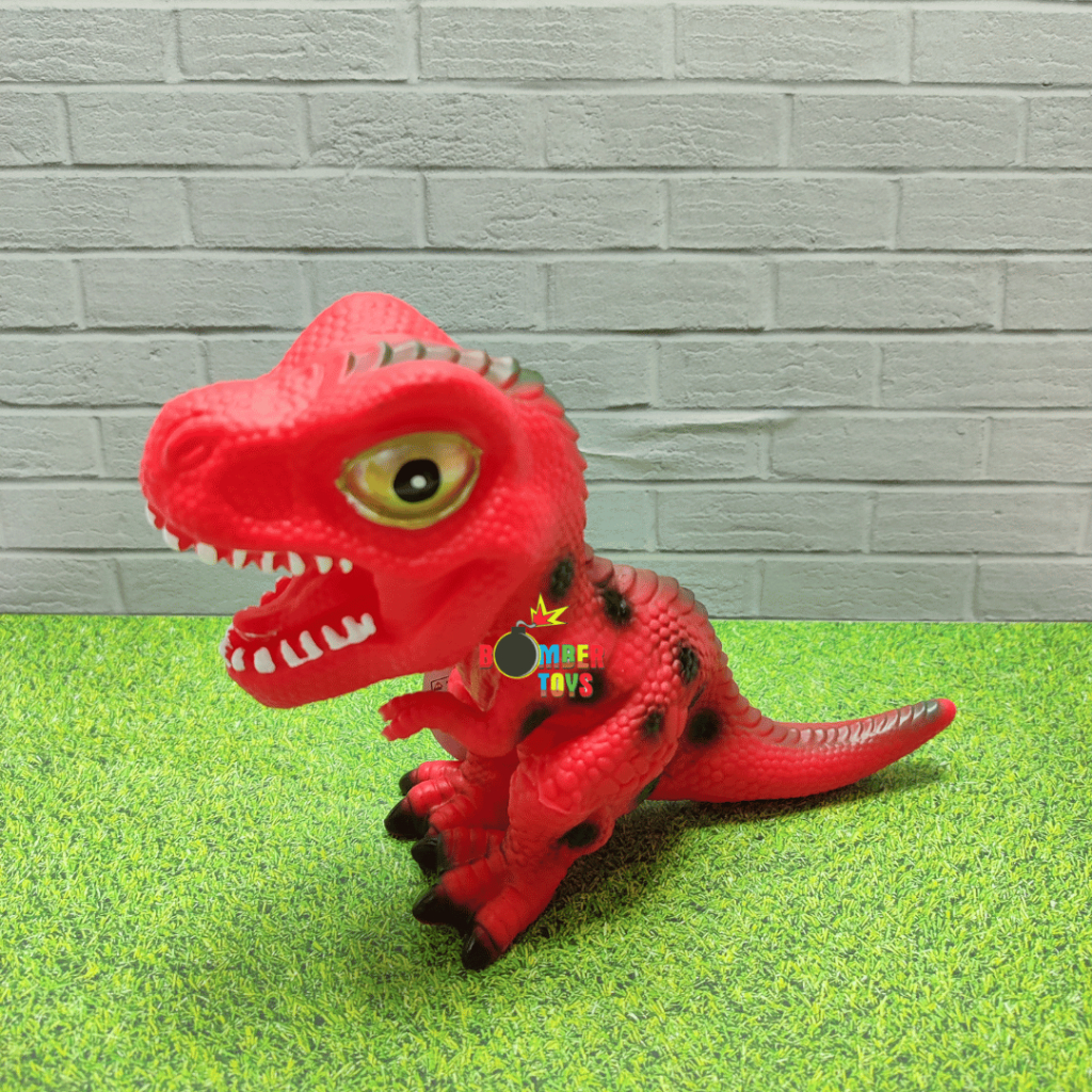 Jual Dinosaurus Karet Besar Jumbo Big Dino World Warna Cerah Suara ...