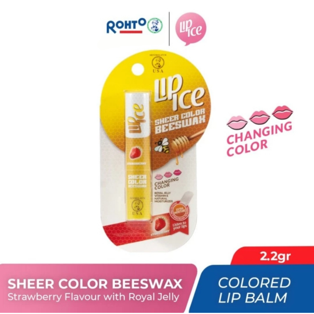 Jual Lip Ice Sheer Sheer Color Bee Wax Series | Strawberry | Orange ... Jual Lip Ice Sheer Sheer Color Bee Wax Series | Strawberry | Orange ...