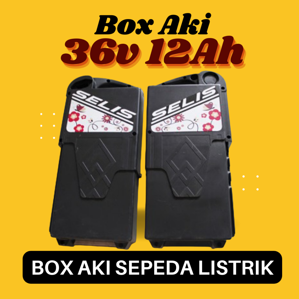 Jual Casing Box Aki 36v Sepeda listrik Mandalika butterfly | Shopee ...