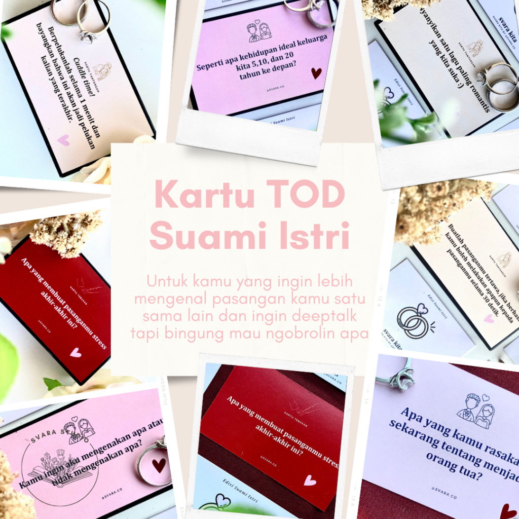 Jual Svara Kartu TOD Truth Or Dare Suami Istri Murah Terjangkau Intimate Premium Kekinian ...