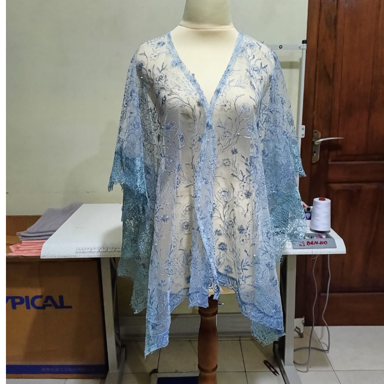 Jual brokat kondangan, outer kebaya, cardigan brokat | Shopee Indonesia