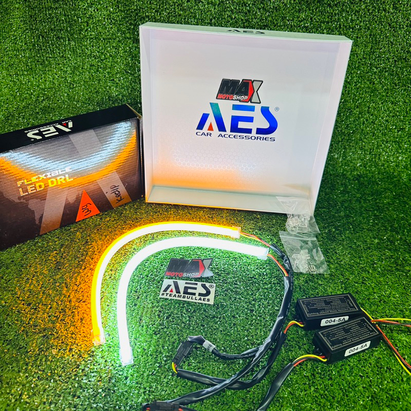 Jual ALIS DRL LED AES 2Mode PLUS SEIN KEDIP 30cm | Shopee Indonesia