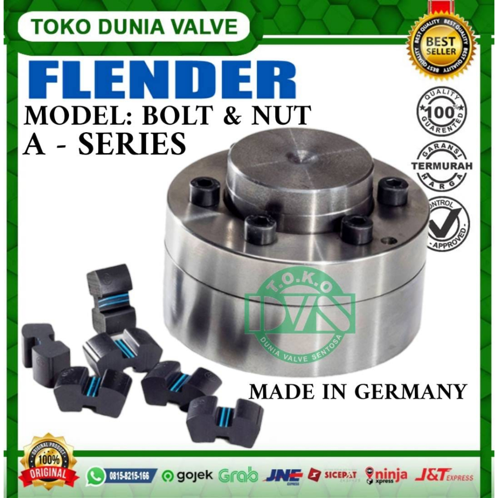 Jual FLENDER NEUPEX COUPLING TYPE A 200 MAX.BORE 85mm - MADE IN GERMANY ...