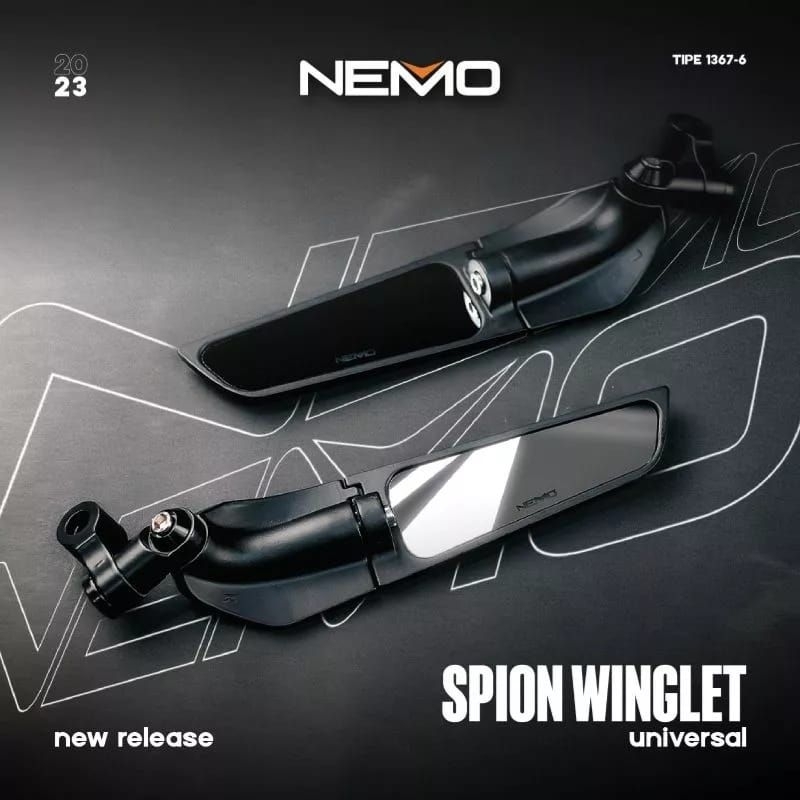 Jual Spion Winglet Model Rizoma CNC Merk GMA NEMO Honda Yamaha ...