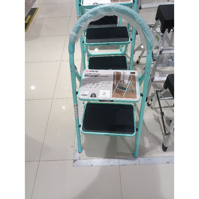 Jual Krisbow/Fixstep Tangga Lipat 3 Step Pijakan Besi Biru Pink Anak ...