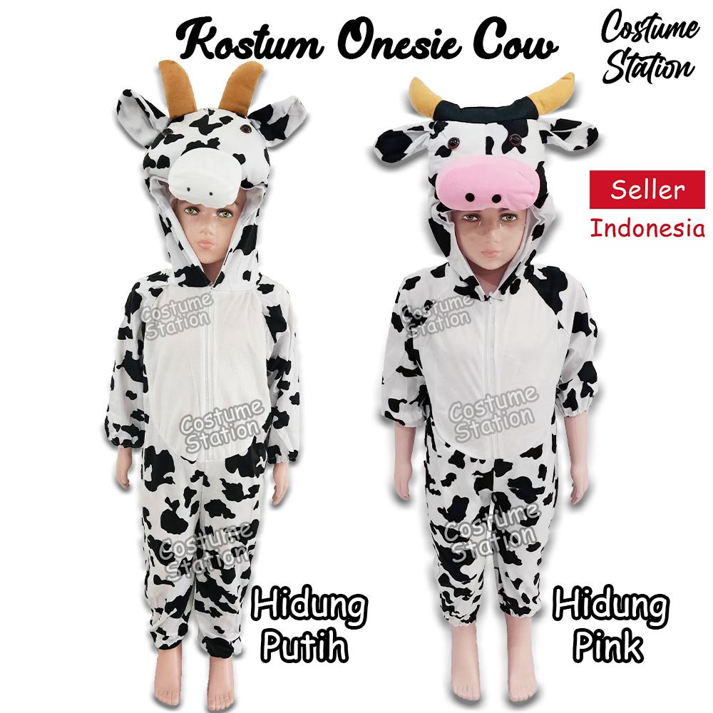 Jual Kostum Onesie Cow / Costume Sapi Lembu Hewan Animal Binatang anak ...