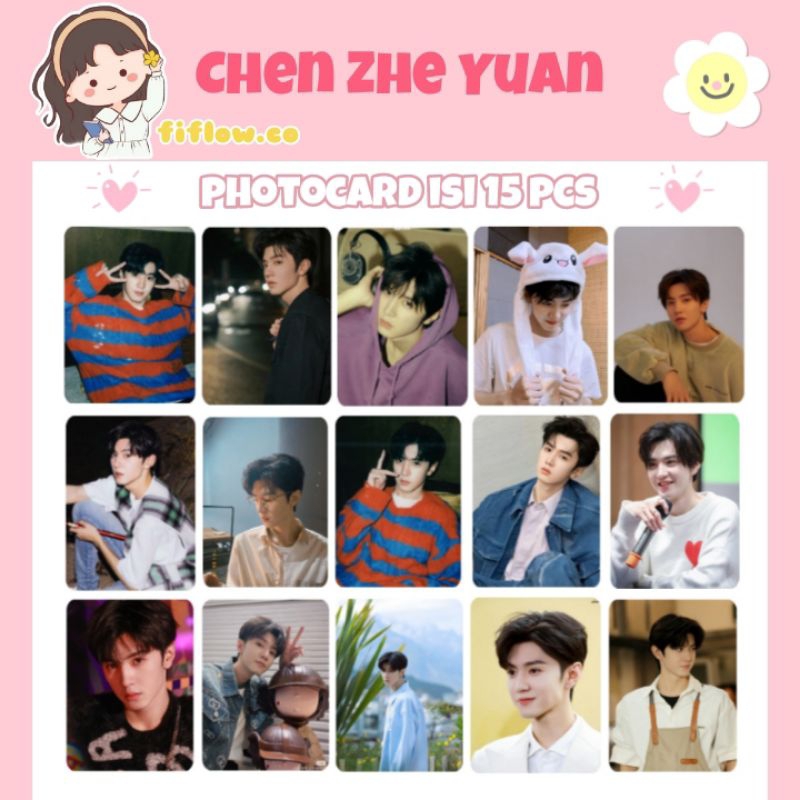 Jual Photocard Chen Zhe Yuan/Fankit Chen Zhe Yuan/Photocard Drama China ...