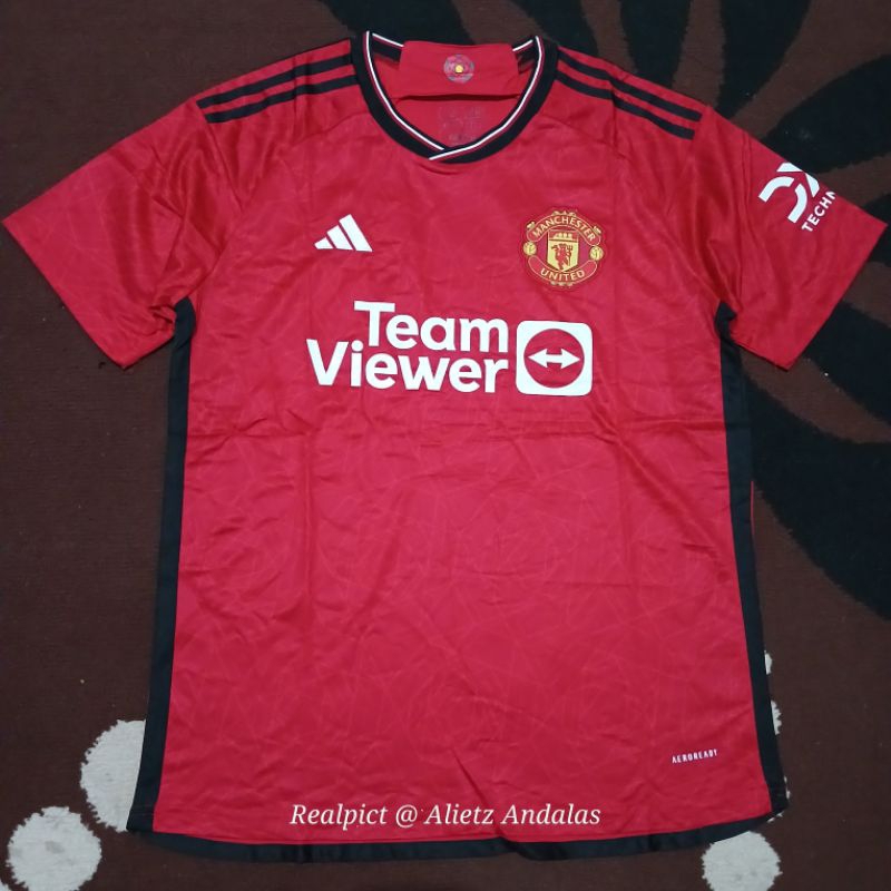 Jual Jersey Bola Mu Home 2023 2024 Go Thailand Import Terbaru | Shopee ...