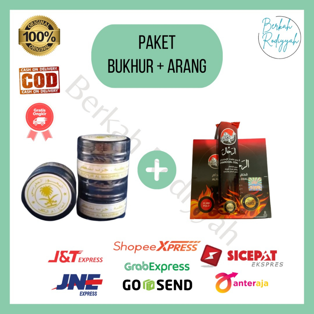 Jual Paket Buhur MAGHRIBI ALKAFF Bukhur Bakhoor Arab Wewangian MAGRIBI ...