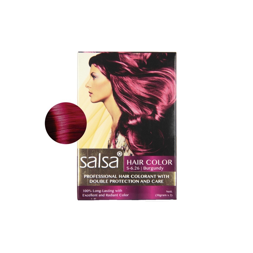 Jual SALSA Permanent Hair Color / Pro Colour Sensation / Semir Rambut ...