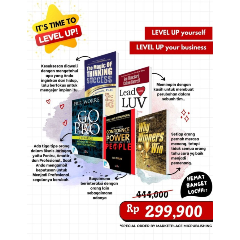Jual SMART BUNDLE LEVEL UP 5 buku - BEST SELLER | Shopee Indonesia