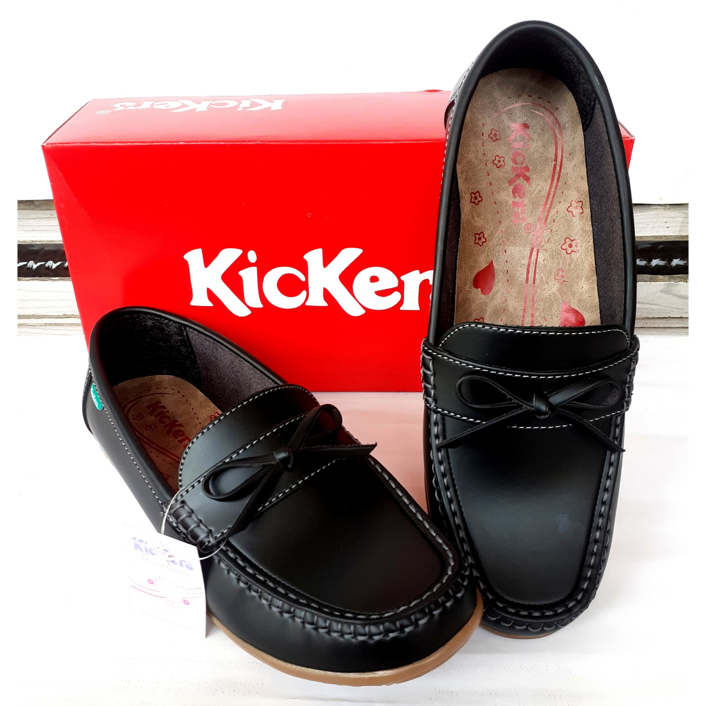 Jual sepatu cewek kickers dinas kerja kulah sekolah karyawan | Shopee ...