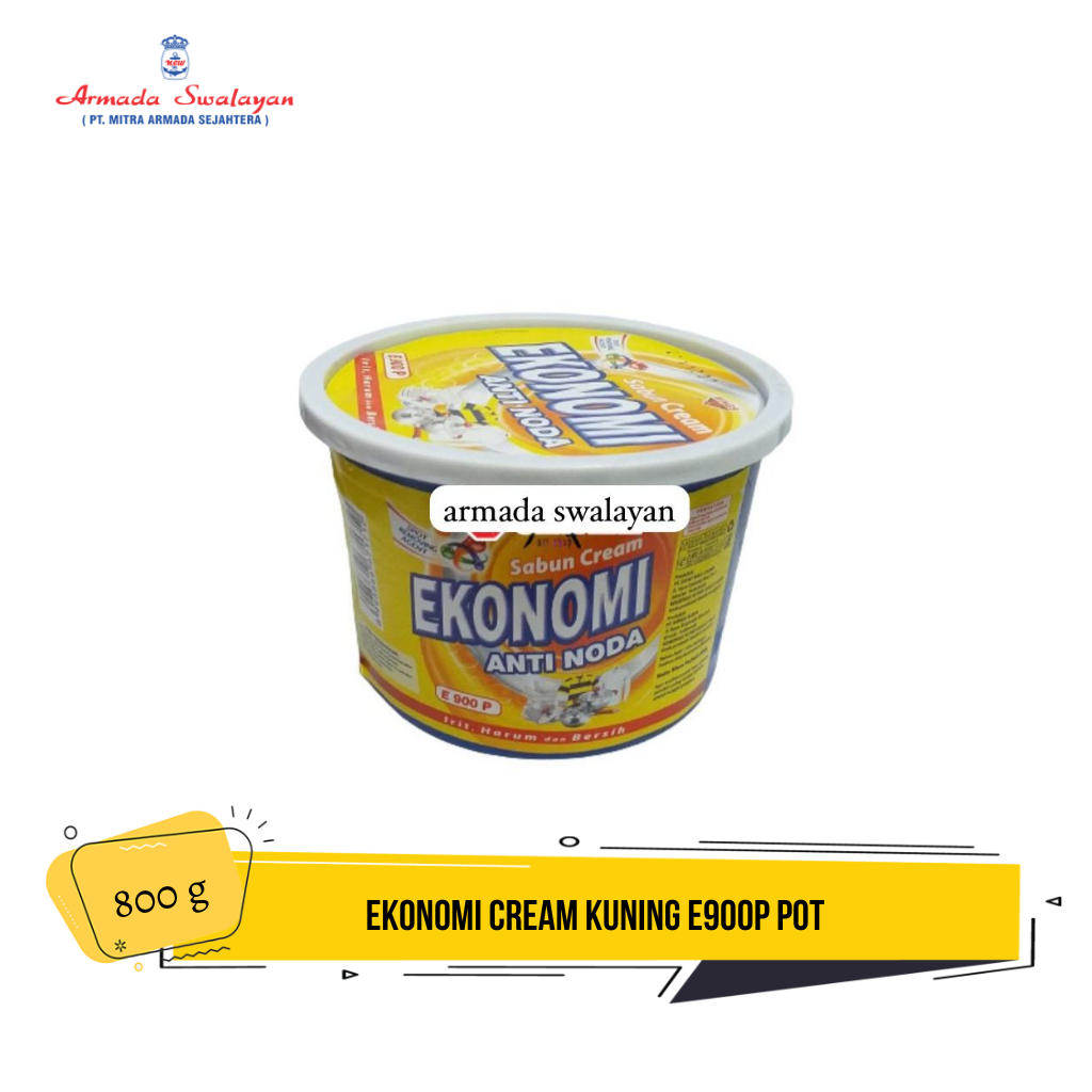 Jual Ekonomi Cream Kuning 800g | Shopee Indonesia