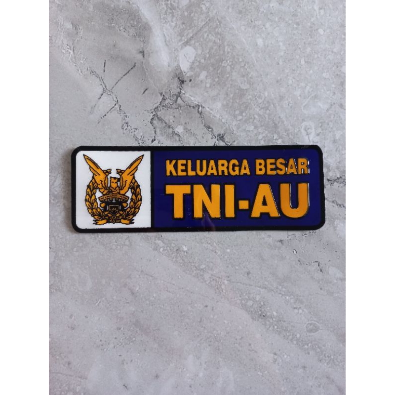 Jual STICKER PVC PANJANG TNI AU - STICKER PANJANG TNI AU TIMBUL ...