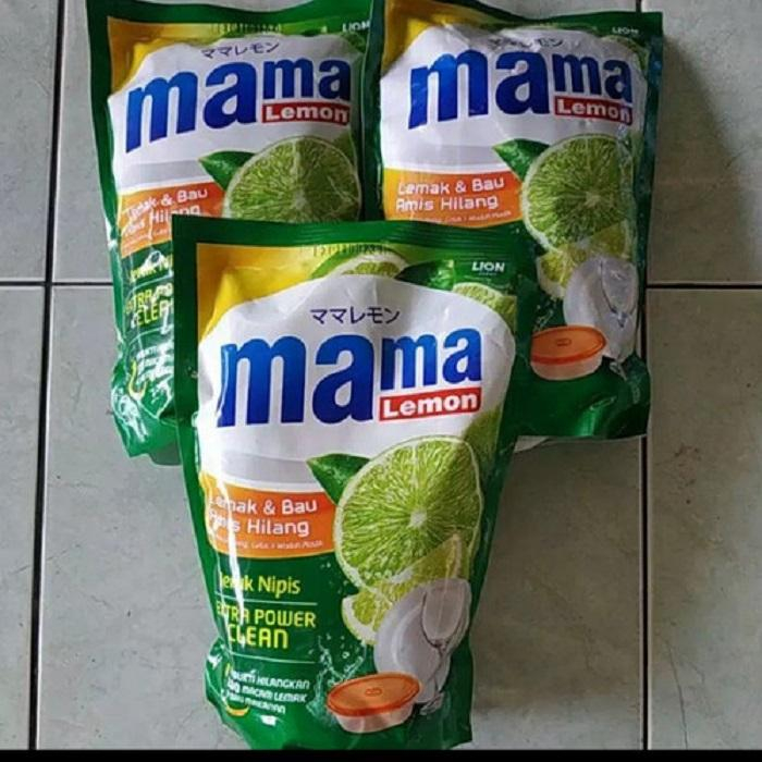 Jual Mama Lemon Cairan Pencuci Piring Jeruk Nipis Pouch 680 ML | Shopee ...