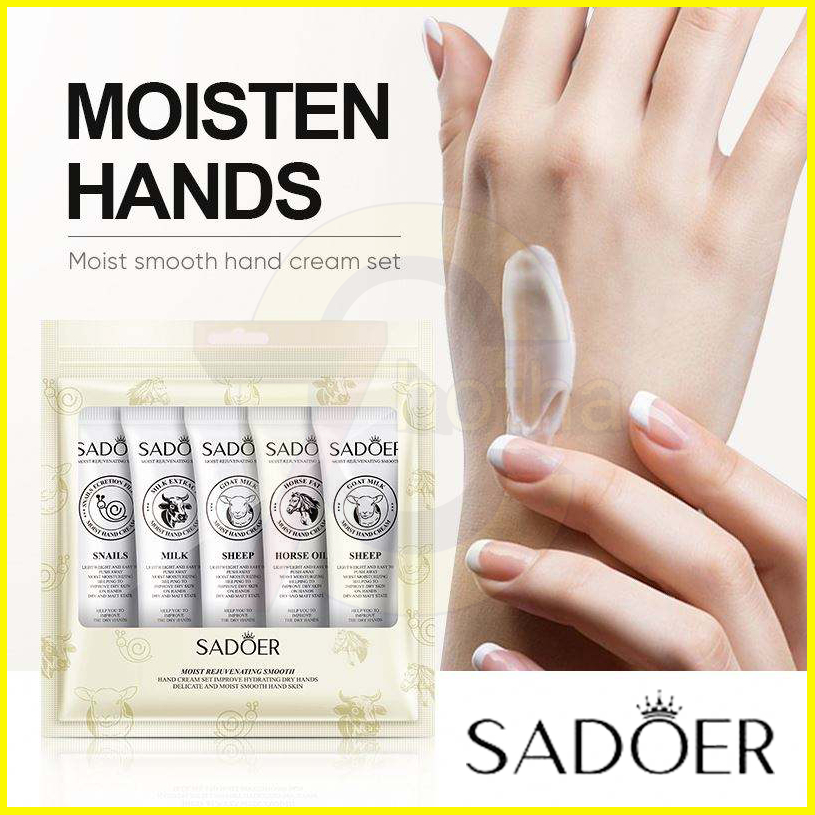 Jual SADOER Hand Cream Milk Premium Alami Natural Pelembab Tangan Kasar ...