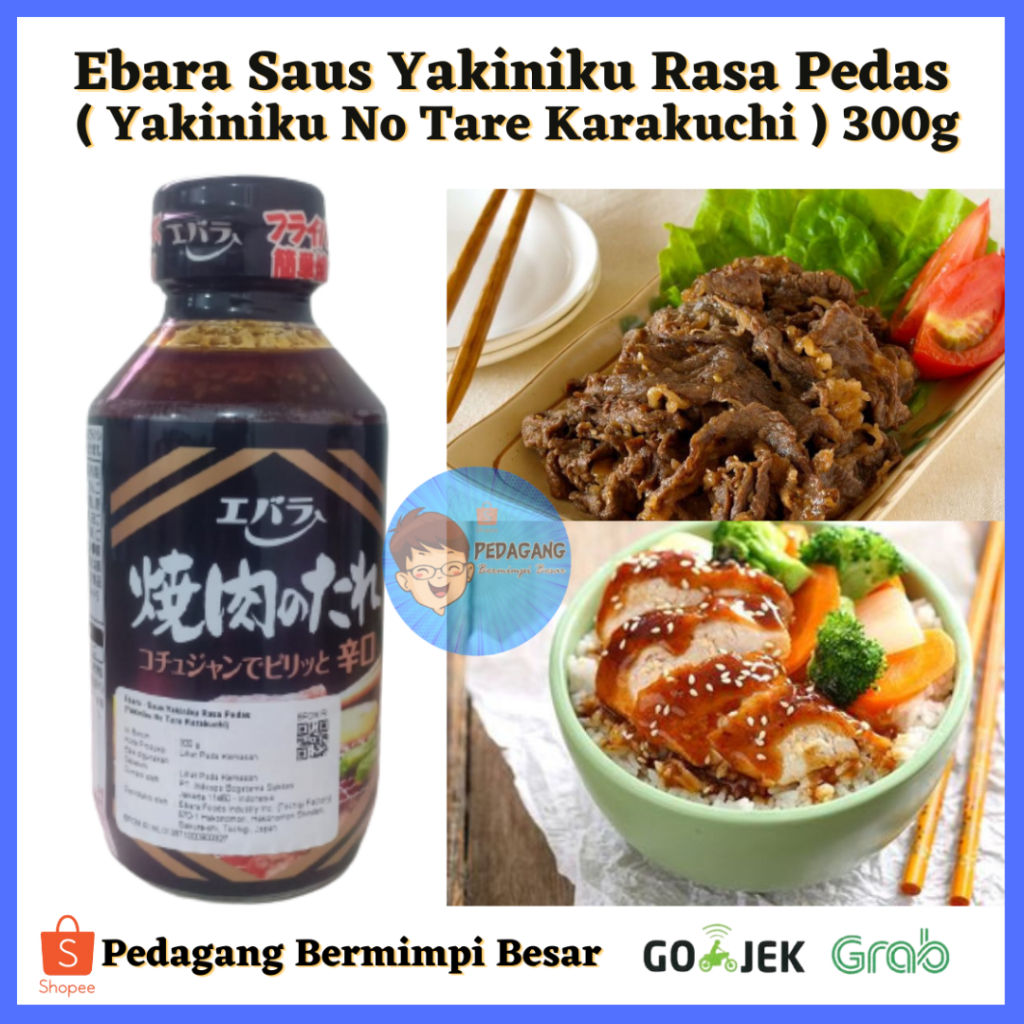 Jual Ebara Saus Yakiniku Rasa Pedas/ Yakiniku No Tare Karakuchi 300g ...