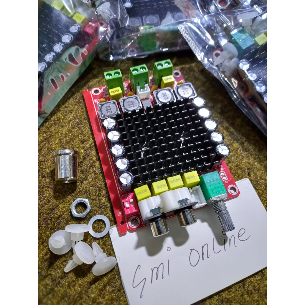 Jual TDA7498 XH-M510 modul class D 2 x 100W Digital Power Amplifier | Shopee Indonesia