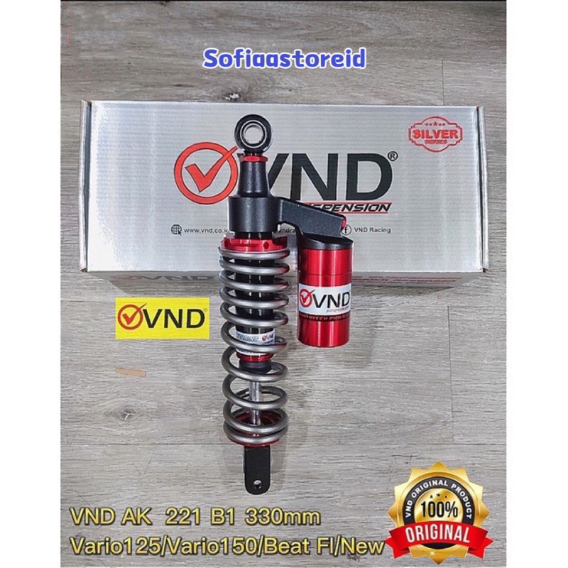 Jual Shockbreaker VND Tabung Atas 330mm 305mm Mio Beat Vario 110 125 ...