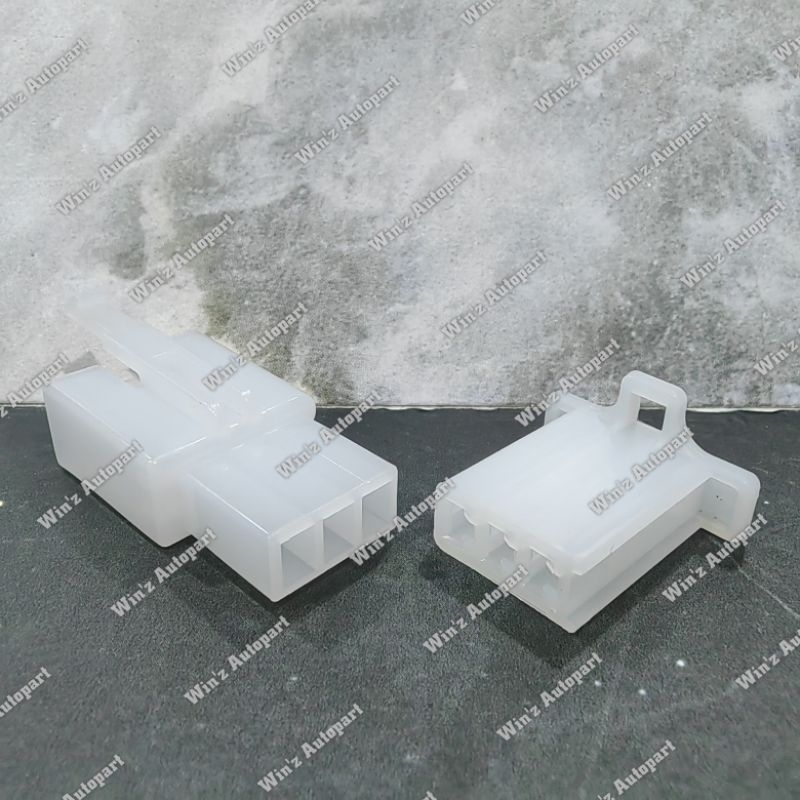 Jual SOKET 3 PIN KECIL TIPE 110 (SOCKET ONLY/KOSONGAN) / SOCKET 3 PIN ...