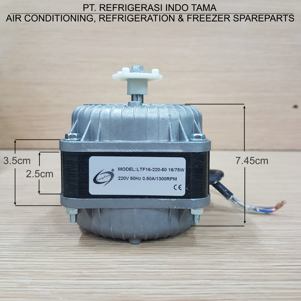 Jual FAN MOTOR LONGTERM 16W / 220V - UNTUK CONDENSER ( 16 W / 16 WATT ) | Shopee Indonesia
