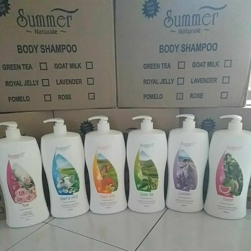 Jual SABUN MANDI CAIR SUMMER NATURALE BODY SHAMPOO / SUMMER PRO WHITE ...