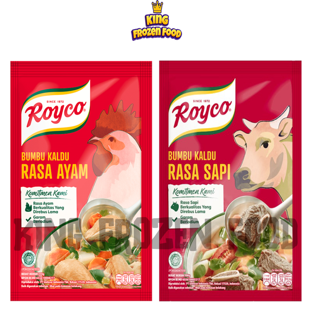 Jual Royco Kaldu Rasa Ayam/Sapi Kemasan 230G | Shopee Indonesia