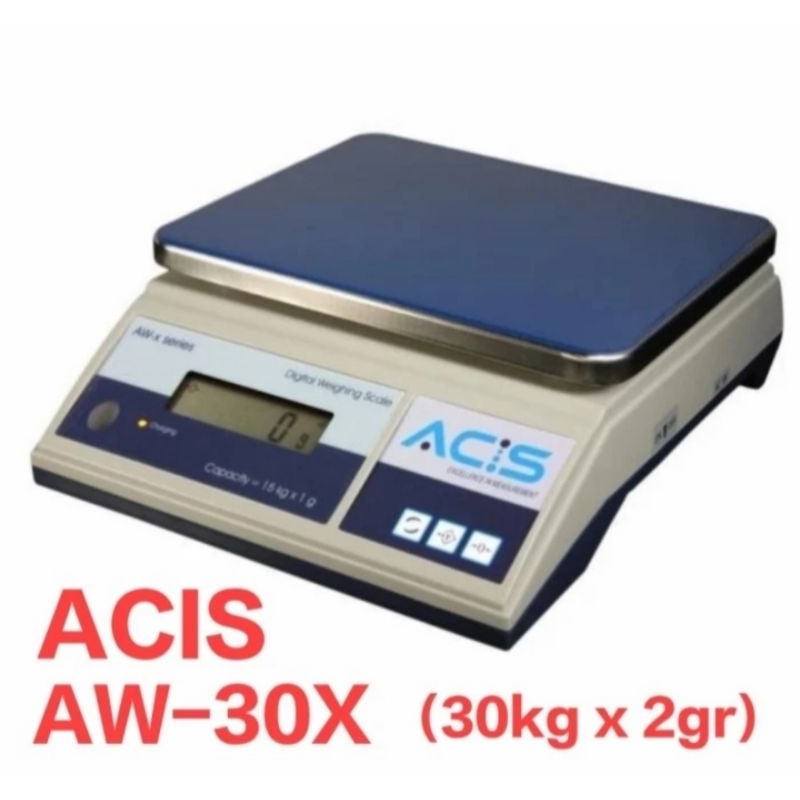 Jual TIMBANGAN ACIS AW 30X DIGITAL MULTI PURPOSE SCALE 30KG X 2GR | Shopee Indonesia