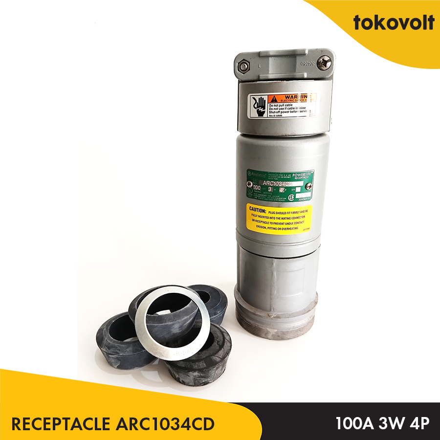 Jual Receptacle Appleton ARC1034CD 100A, 3W 4P | Shopee Indonesia