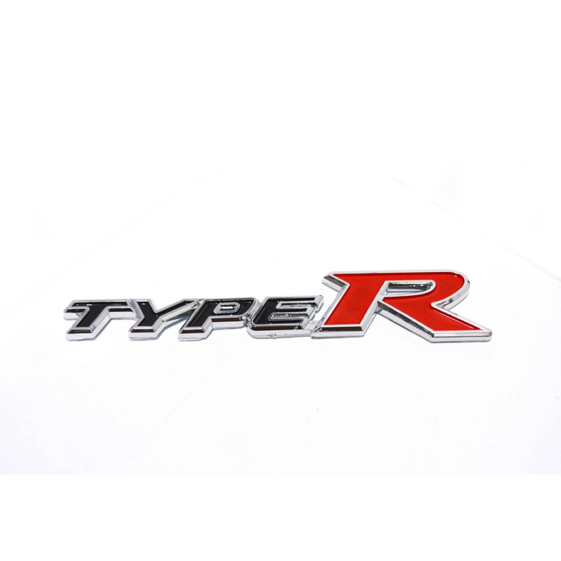 Jual EMBLEM LOGO MOBIL HONDA TULISAN TYPE R TYPER JDM RACING | Shopee ...