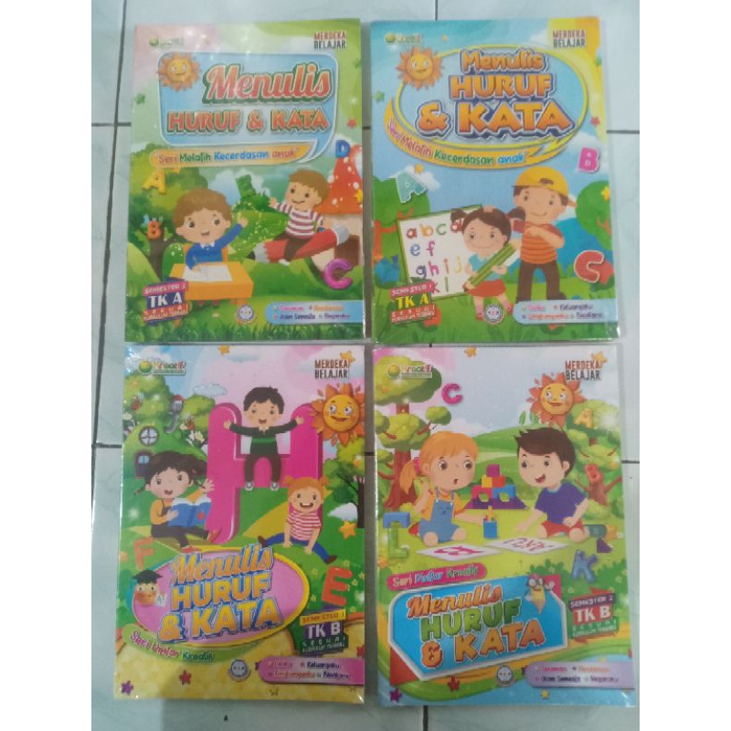 Jual BUKU ANAK TK PAUD buku paket 6 buku kreasi TK A semester 1-2 / TK ... Jual BUKU ANAK TK PAUD buku paket 6 buku kreasi TK A semester 1-2 / TK ...