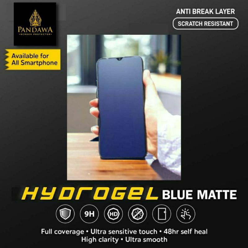 Jual Anti Gores Hydrogel HYDROSKIN Clear/Anti Blue Light/ Matte / Anti Spy All Tipe Handphone ...