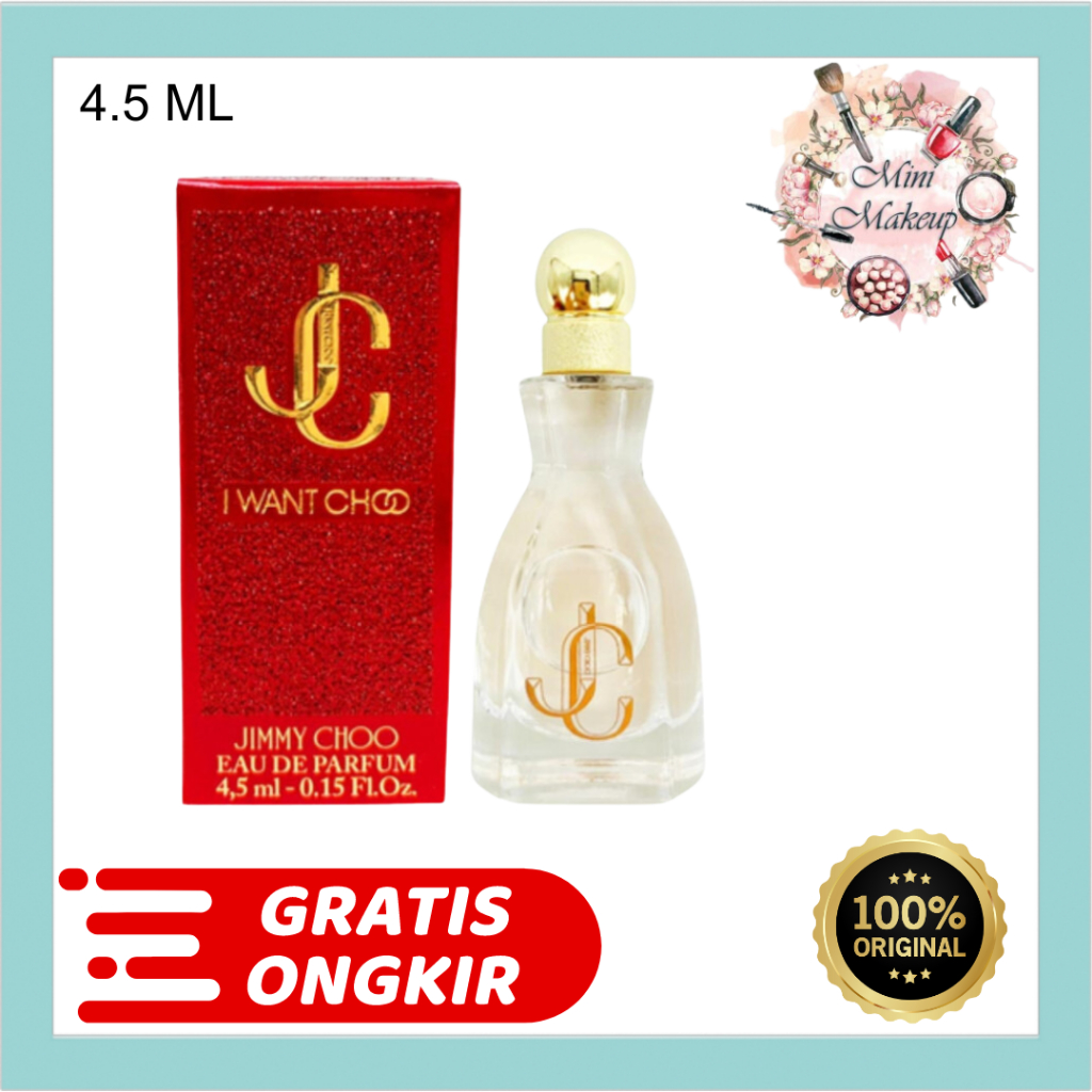 Jual Jimmy Choo I Want Choo Mini Miniature EDP 4.5ML | Shopee Indonesia