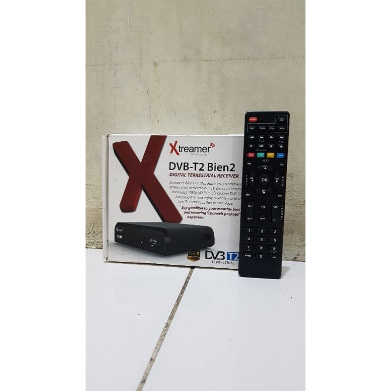 Jual REMOTE SET TOP BOX DVB-T2 XTREAMER BIEN 2 | Shopee Indonesia