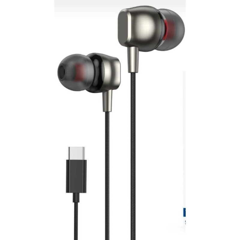 Jual Hf Hendset Konektor Type C Handset Handfree Type Colokan Type C Hf ...