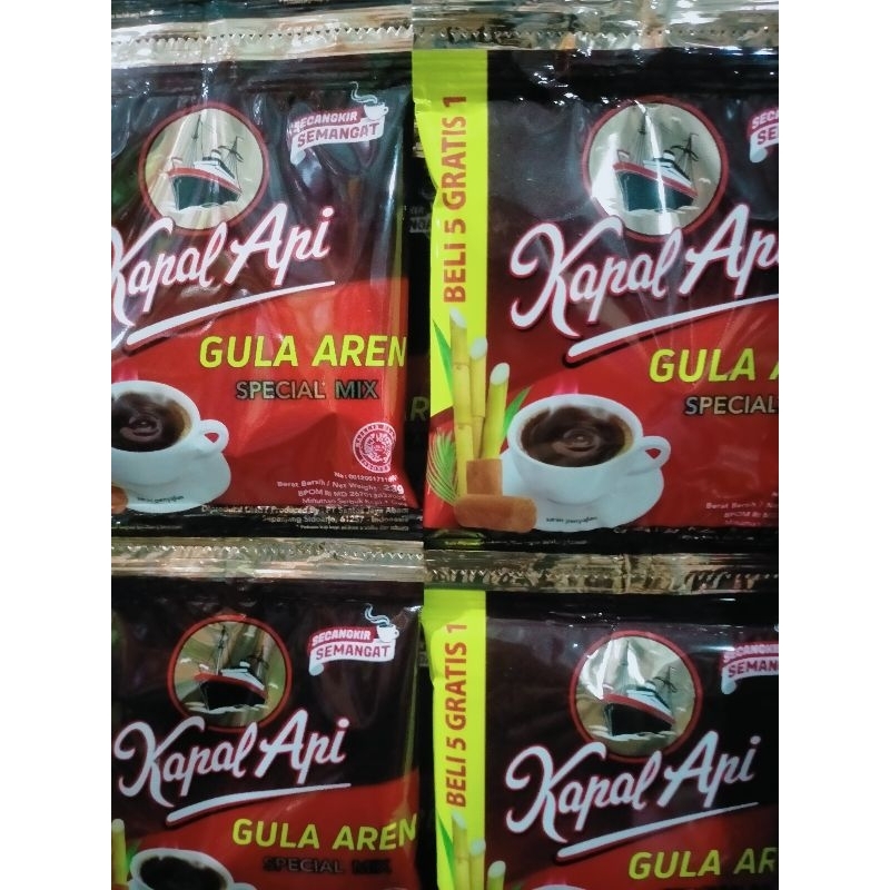Jual Kapal Api Gula Aren (10 bks x 23gr) | Shopee Indonesia