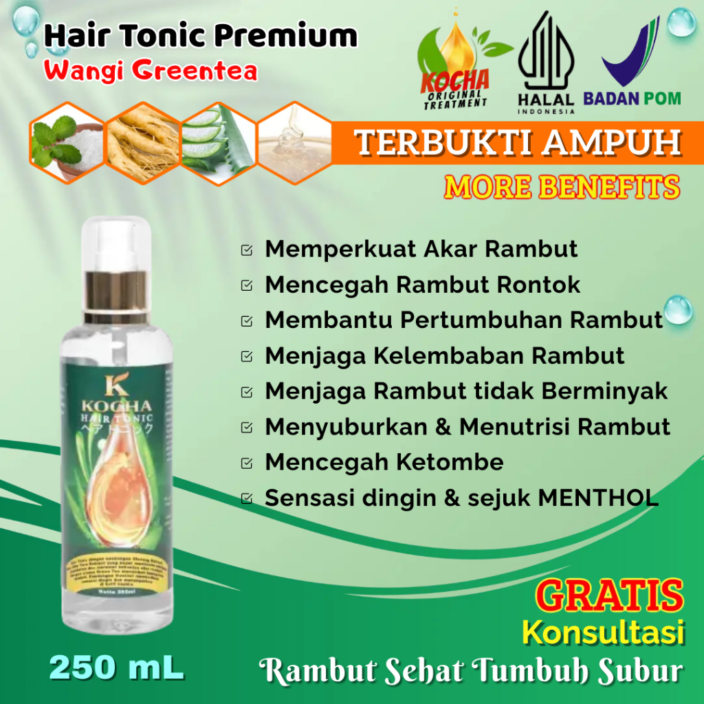 Jual Shampoo Anti Ketombe Paling Ampuh Atasi Rambut Rontok Ginseng Hair Fall Treatment Kocha ...