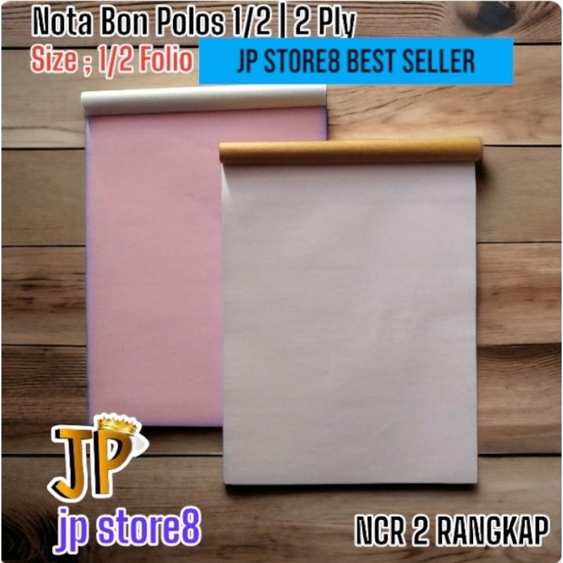 Jual NOTA KOSONGAN POLOS NCR 2 PLY 1/2 FOLIO LANGSUNG TEMBUS - SIAP ...